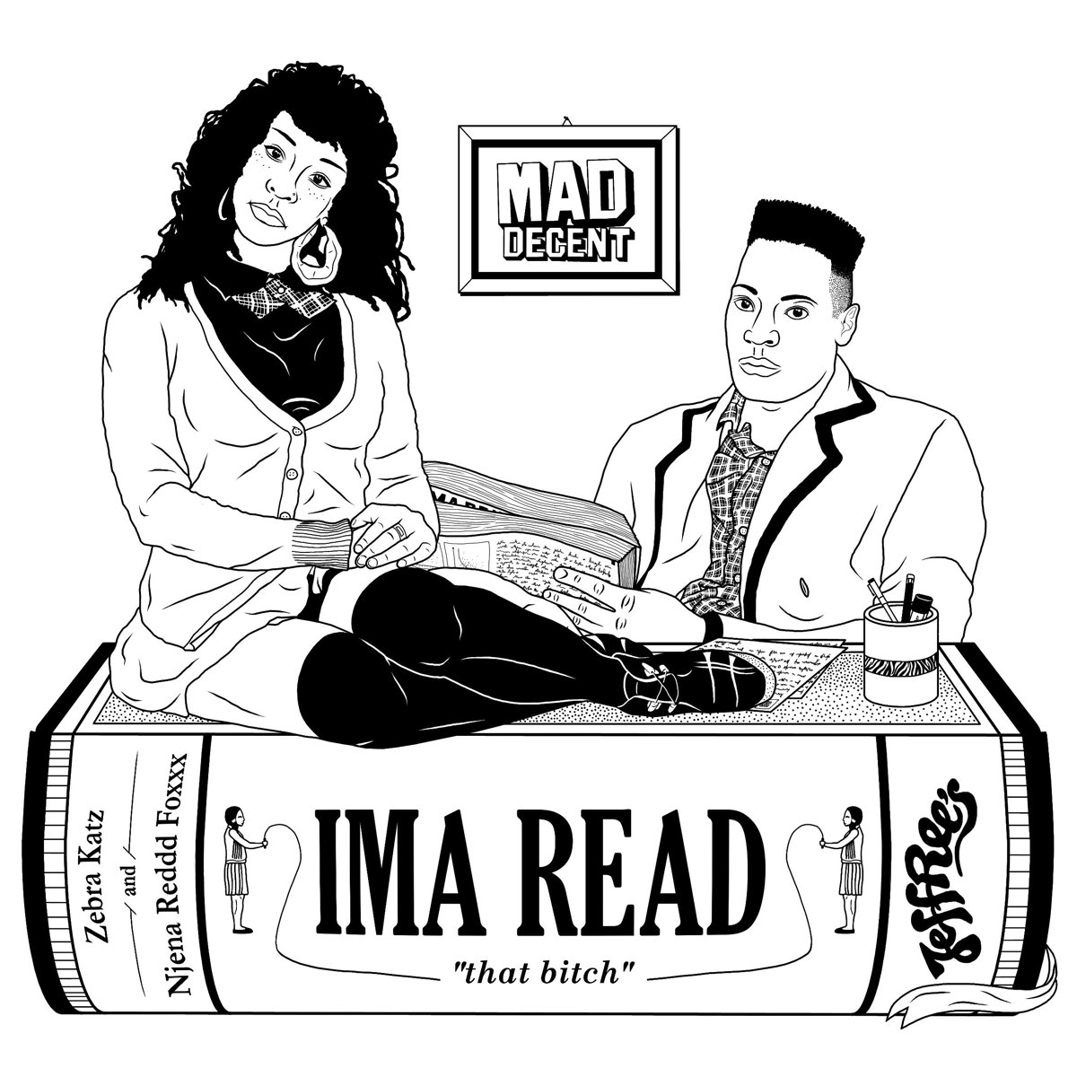 Ima Read Feat Njena Reddd Foxxx Single” álbum De Zebra Katz En
