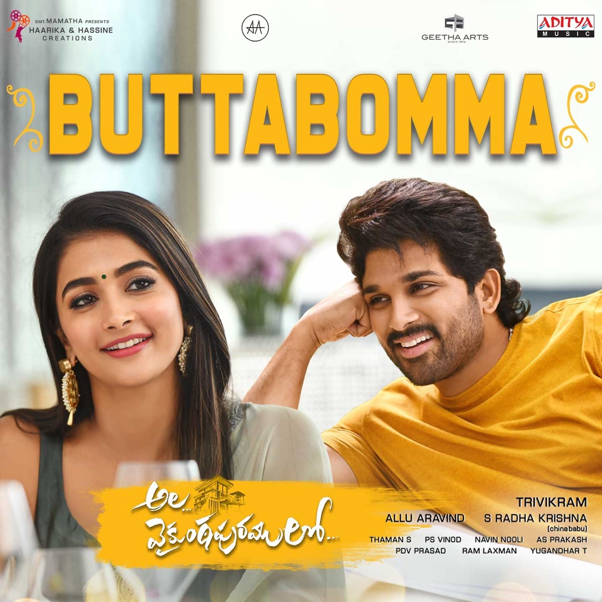 Ala Vaikunthapurramuloo Original Motion Pictures Soundtrack Album by Thaman S. Apple Music