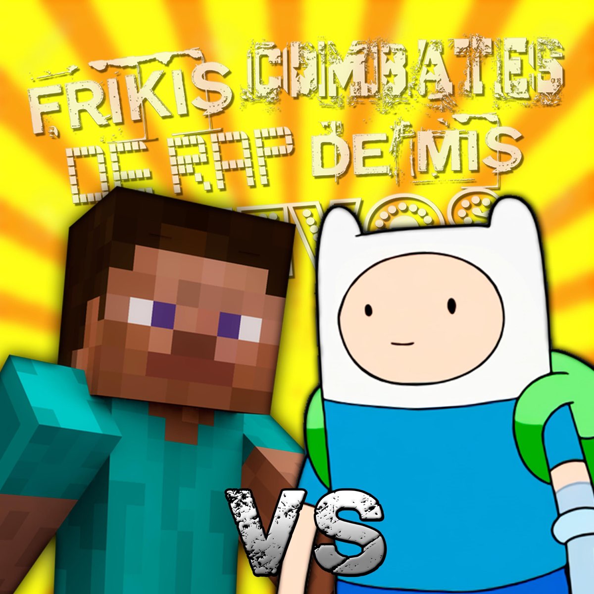 ‎Finn el Humano vs Steve (Frikis Combates de Rap de Mis Huevos T2 ...
