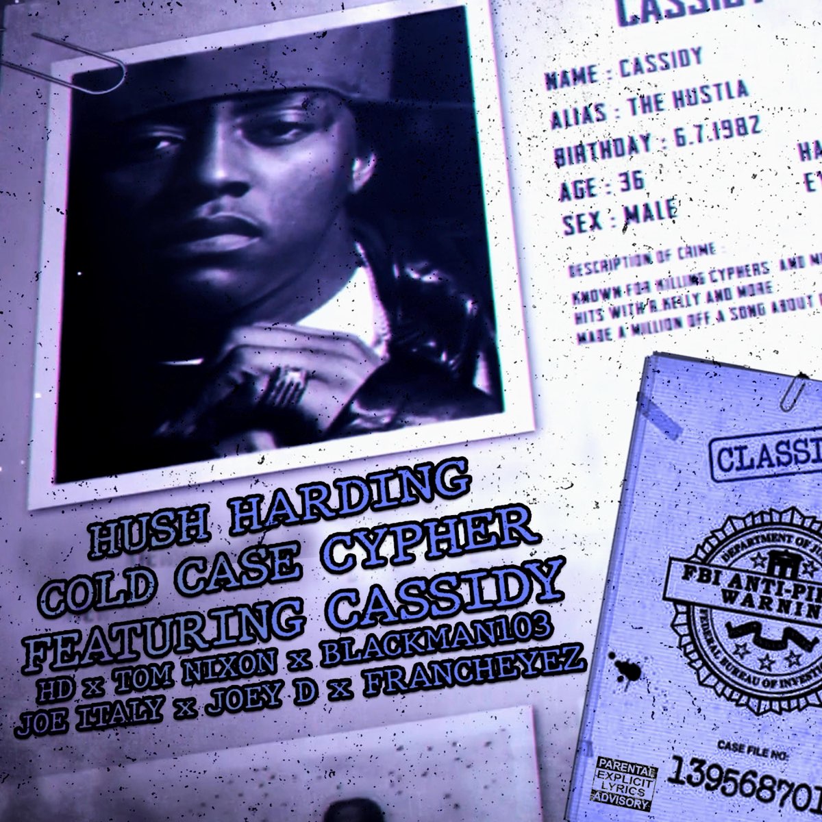 ‎Cassidy Cold Case Cypher (feat. Cassidy, Blackman103, Tom Nixon, HD ...