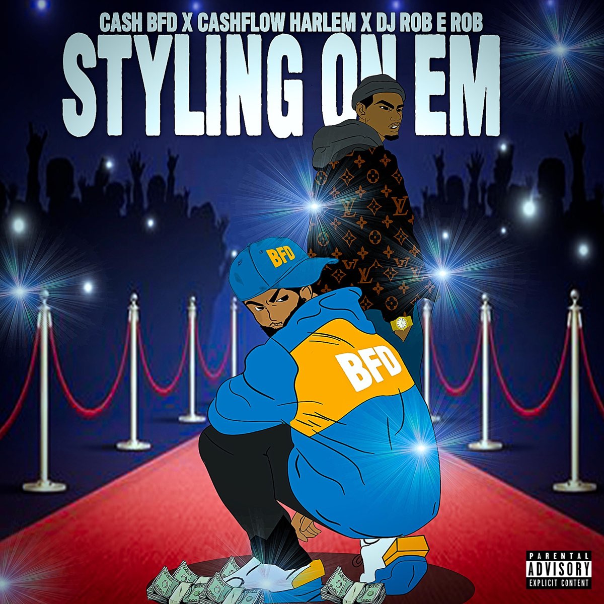 ‎Styling On Em (feat. Cashflow Harlem & DJ Rob E Rob) - Single - Album ...