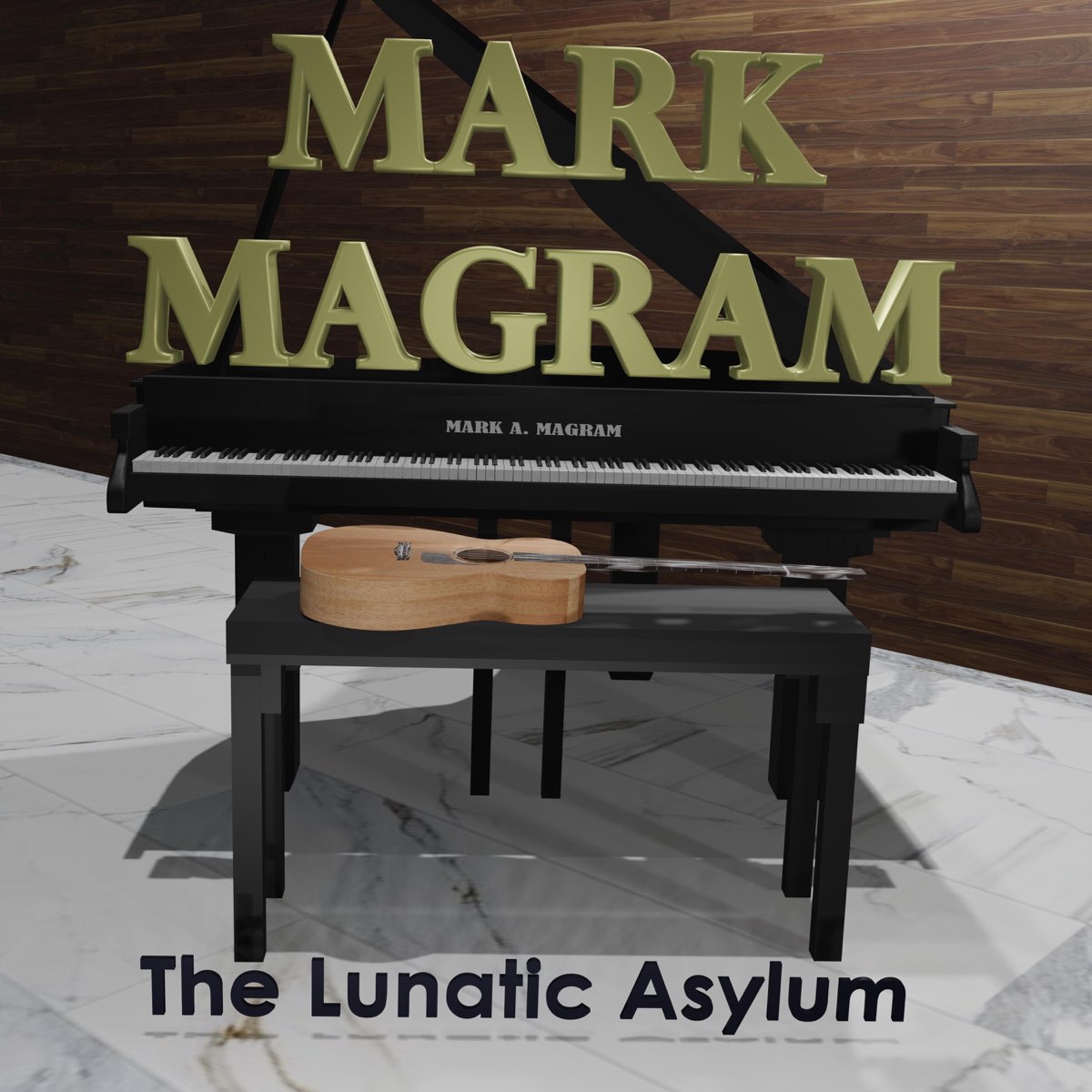 ‎The Lunatic Asylum - Single - Album by Mark Magram - Apple Music