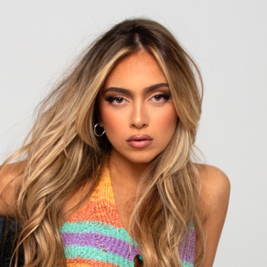 Rauw Alejandro with Ana Mena @ Estadio Cívitas Metropolitano