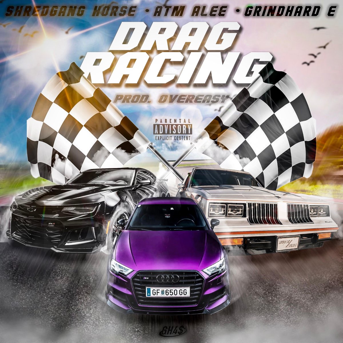 ‎Drag Racing (feat. ATM ALee & Shredgang Horse) - Single - Album by GrindHard E - Apple Music