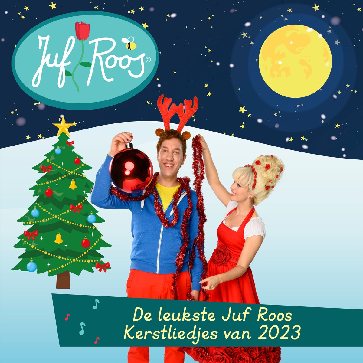 ‎De leukste Juf Roos Kerstliedjes van 2023 - Album van Juf Roos - Apple ...