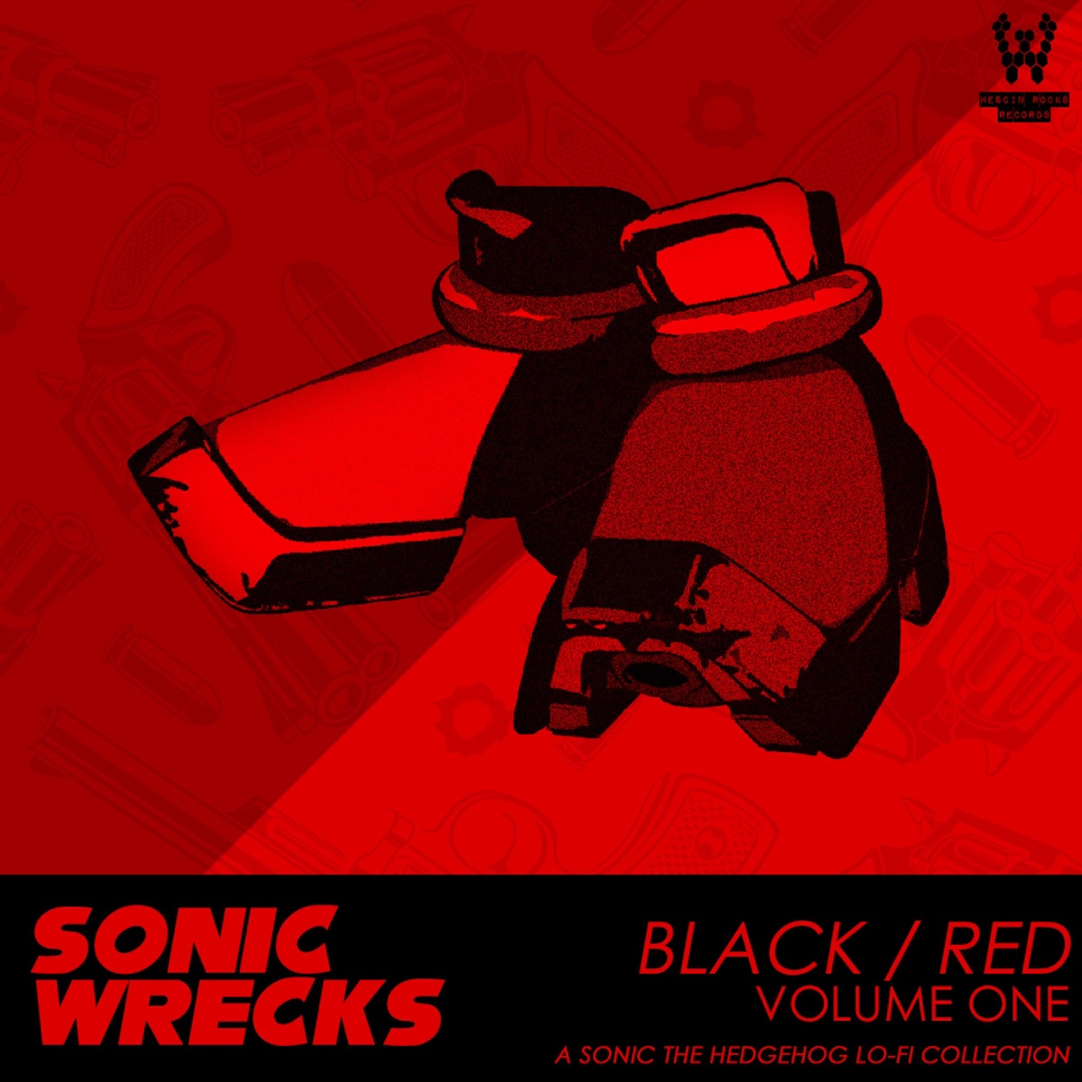 Black And Red Hedgehog