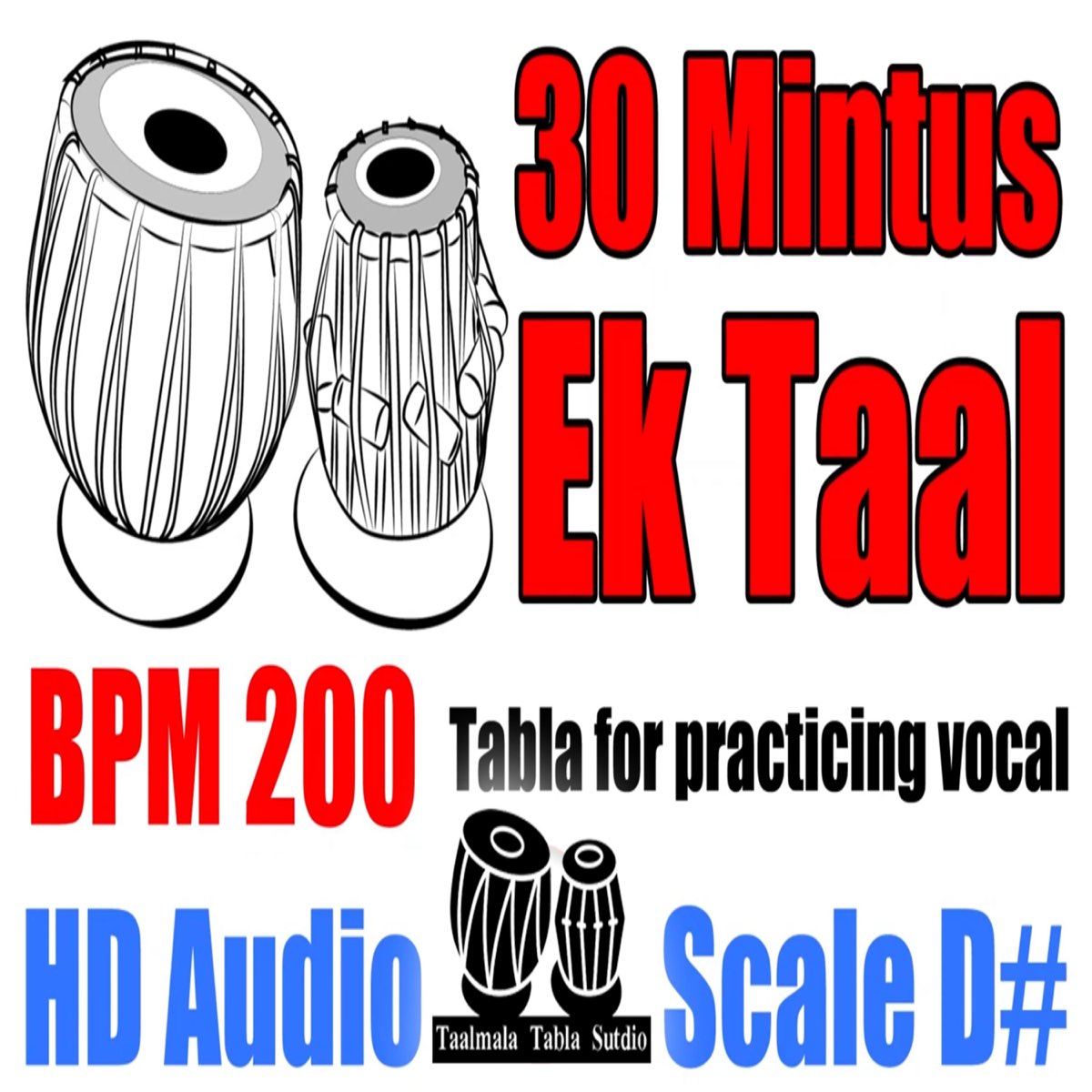 ‎Ek Taal Tabla Loop BPM 200 scale D# by Taalmala Tabla Studio on Apple ...