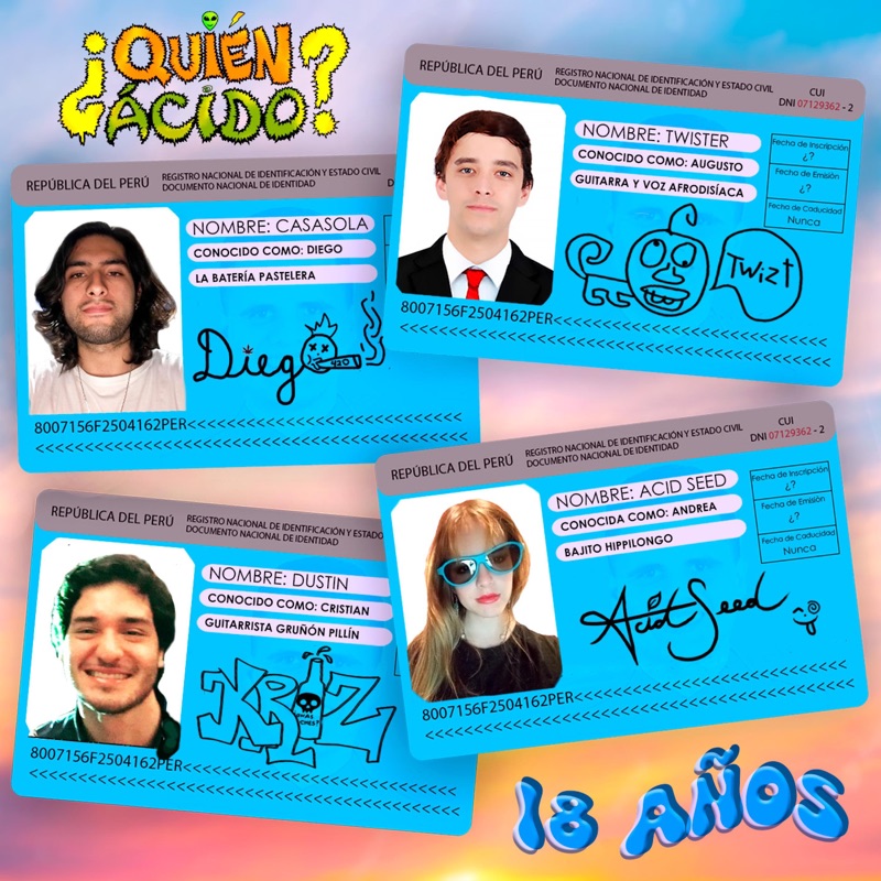 18 años - ¿Quién Ácido?: Song Lyrics, Music Videos & Concerts