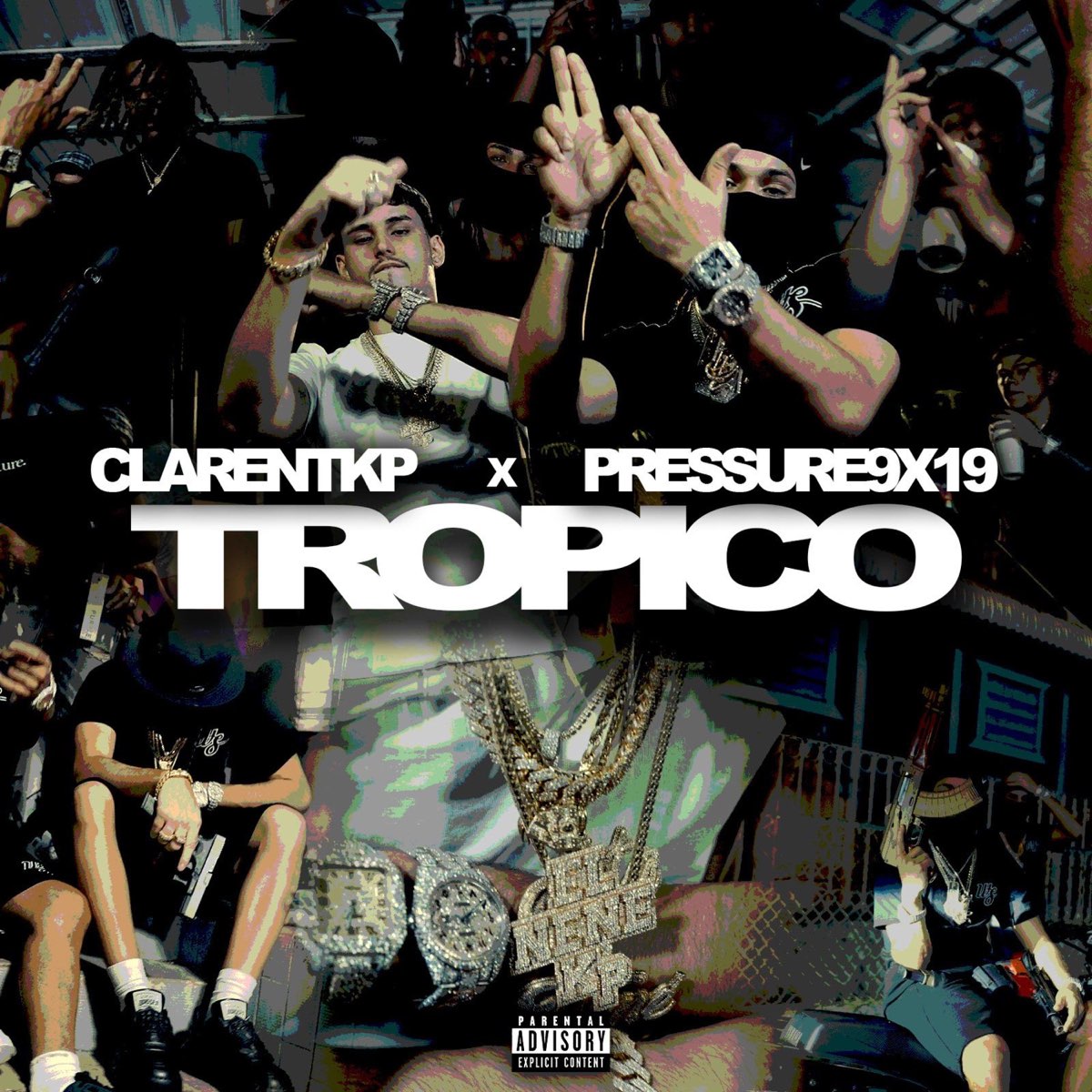 ‎Trópico (feat. Pressure 9X19) - Single - Album by Clarent - Apple Music