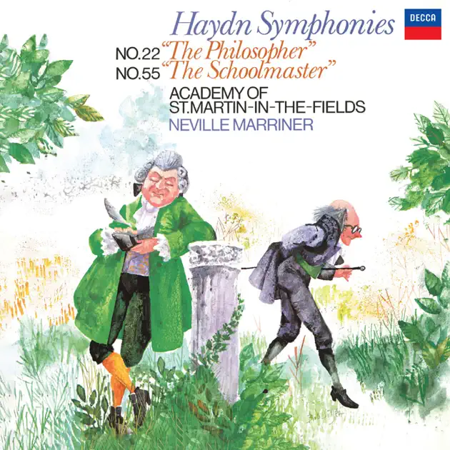 ‎圣马丁室内乐团的《Haydn: Symphony No. 22 'The Philosopher'; Symphony No. 55 'The Schoolmaster' (Sir ...