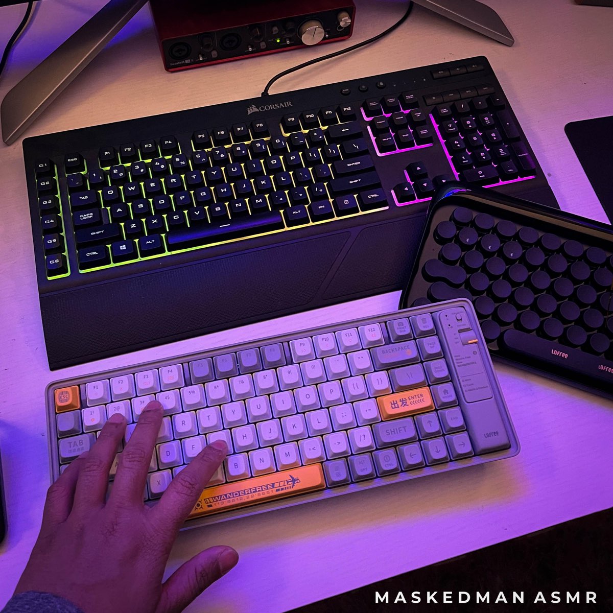 ‎Asmr Keyboard Sounds Only - MaskedMan ASMRのアルバム - Apple Music