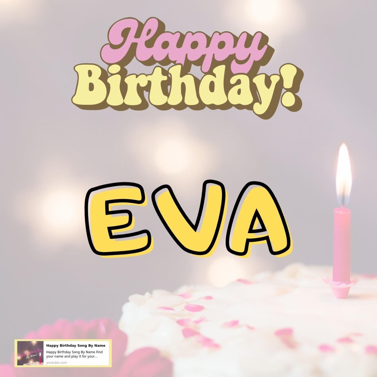 ‎Happy Birthday Eva Song - Single - Album by Happy Birthday Song By ...