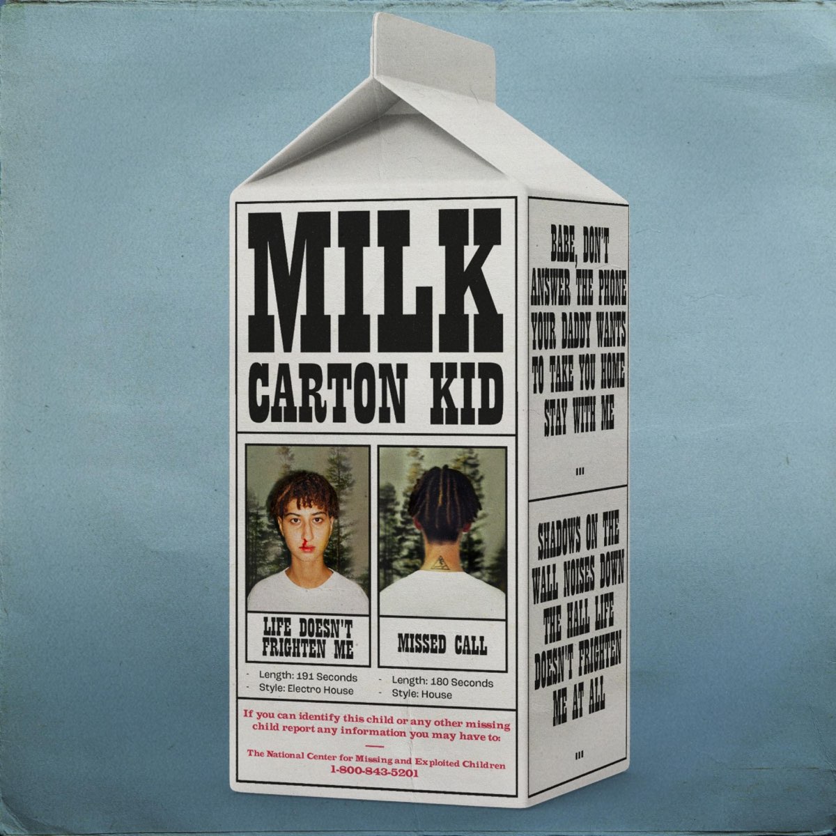 Milk Carton Missing Children