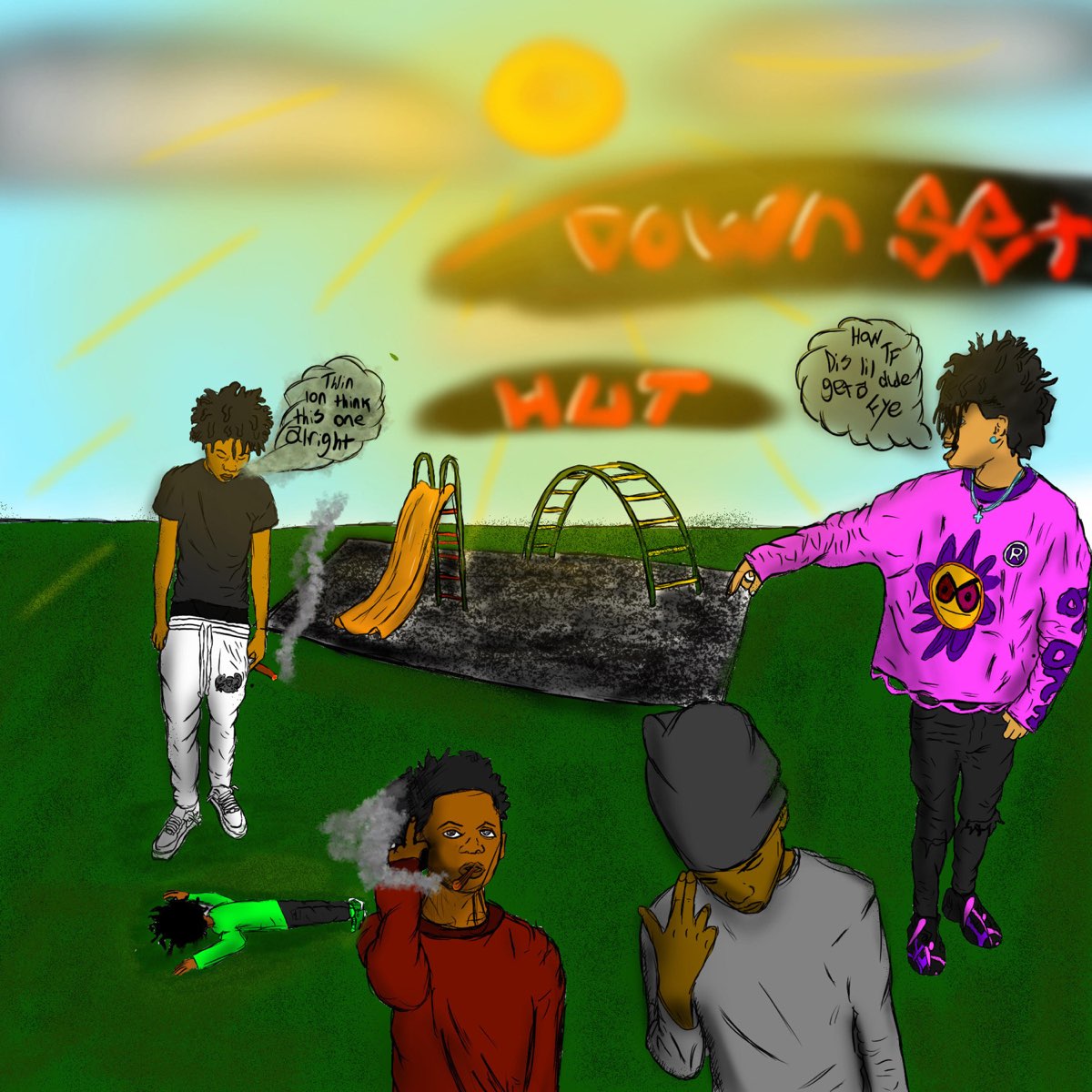 ‎Down Set Hut (feat. Lil Tony Official, Lil RT & Pcf Kari) - Single ...