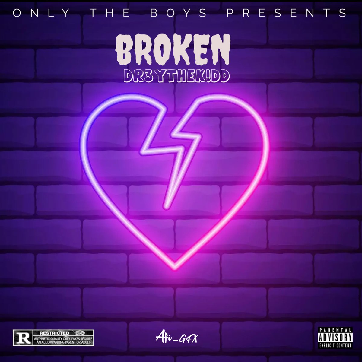 ‎Broken (feat. Lil Professor X) - Single - Album by Dr3ythek!dd - Apple ...
