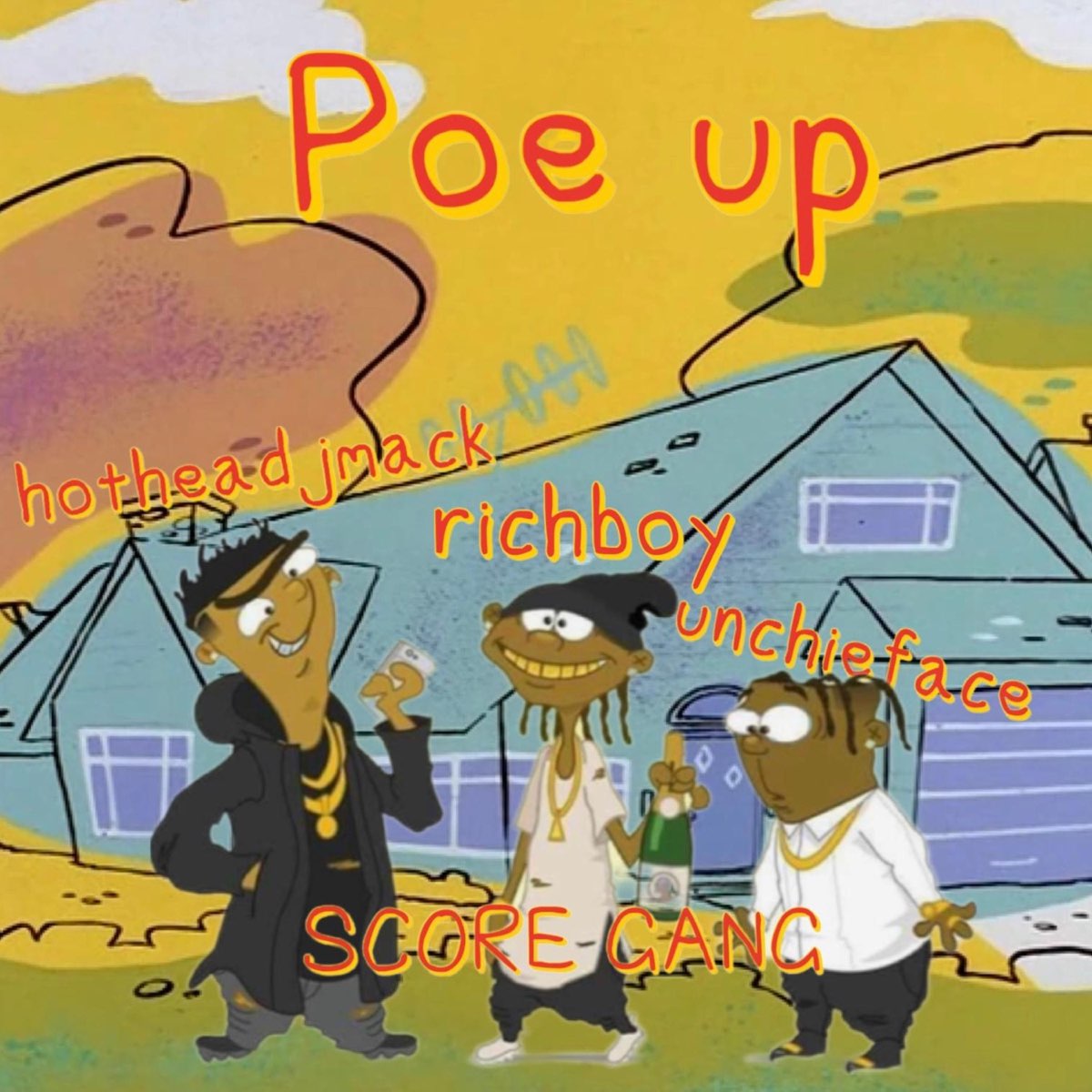 ‎Poe Up - Richboy X Unchieface X Hotheadjmack - Single - Album by SCORE GANG - Apple Music