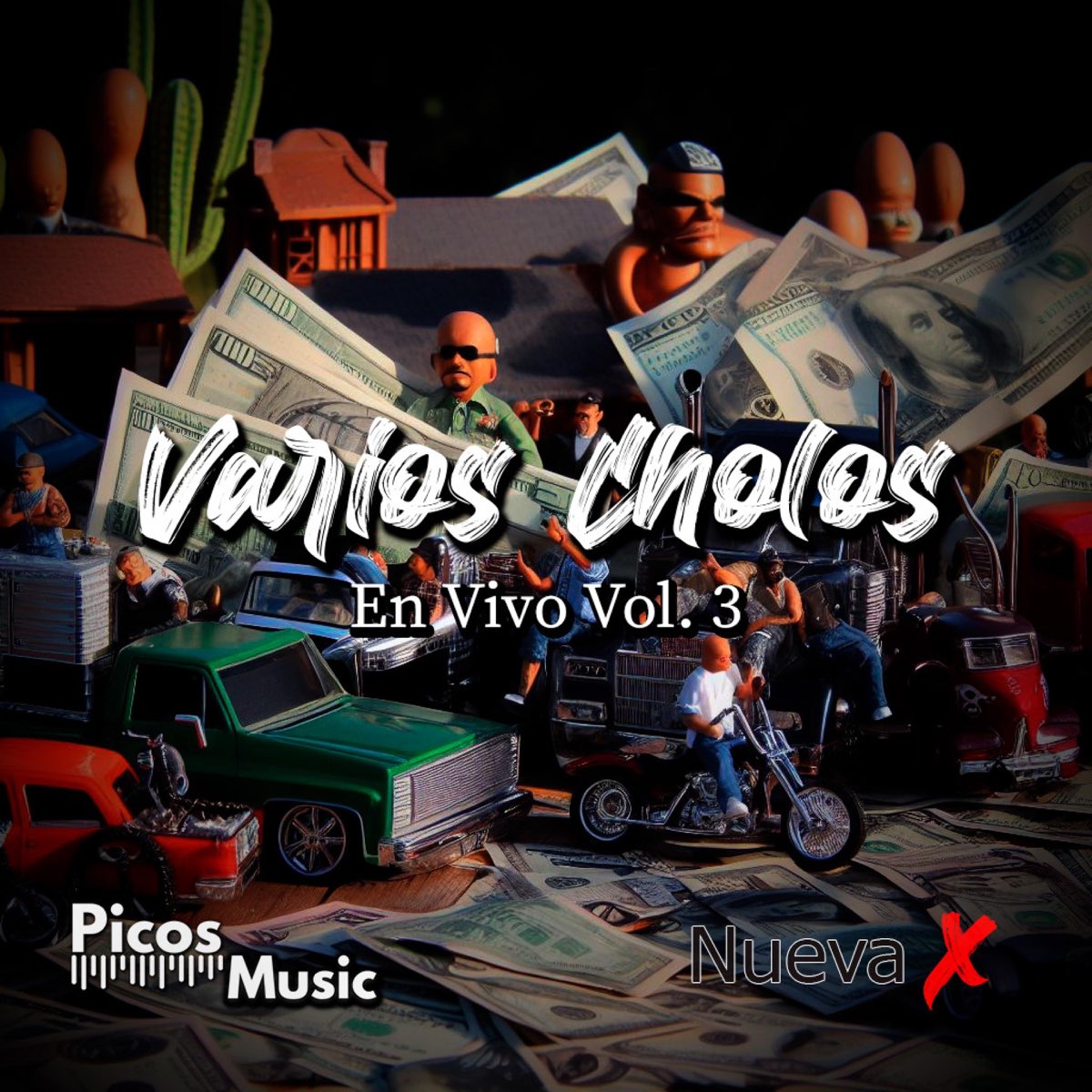 ‎Varios Cholos En Vivo Vol. 3 (En vivo) - Album by La Nueva X - Apple Music