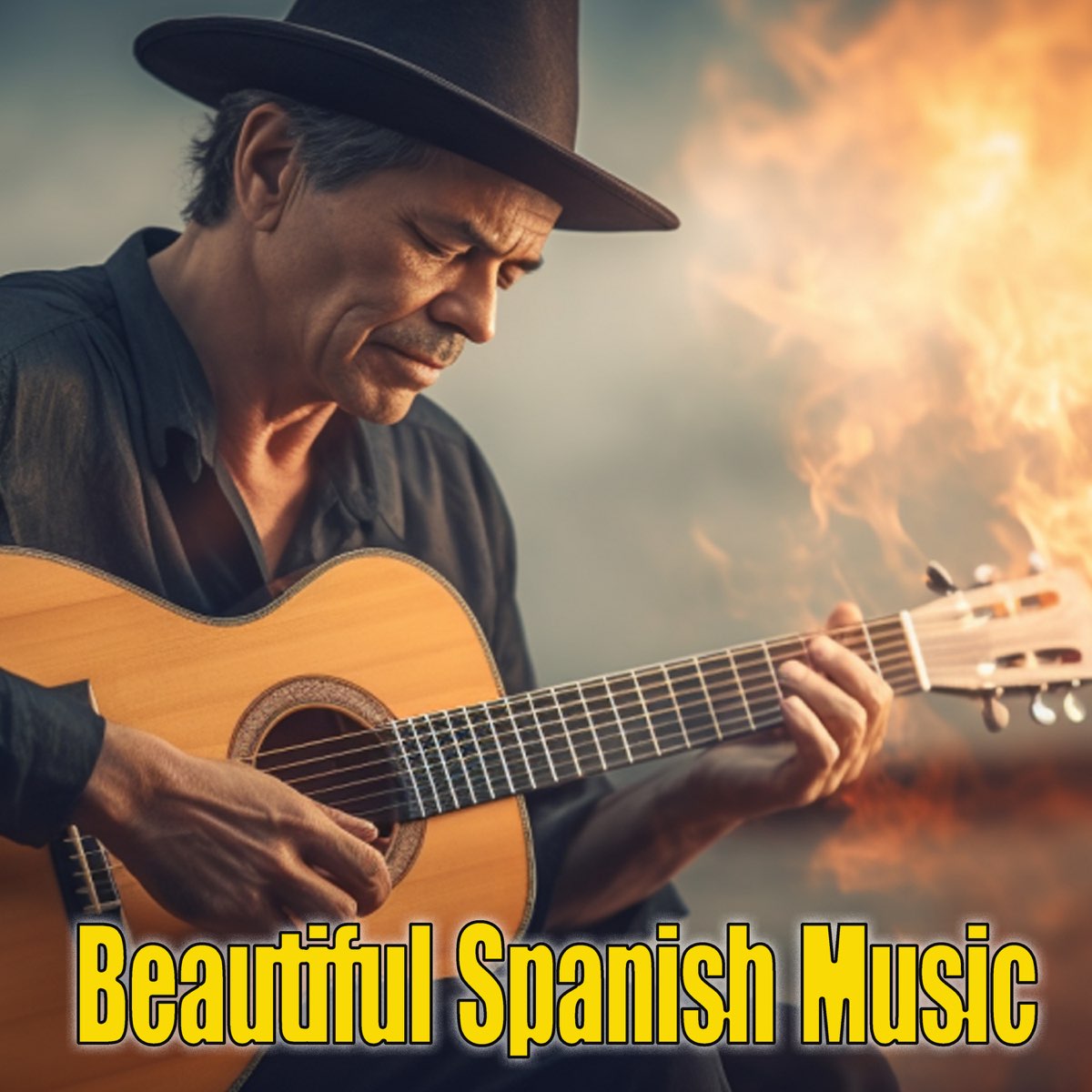 ‎Альбом «Beautiful Spanish (Relaxing Spanish Guitar Music Version ...