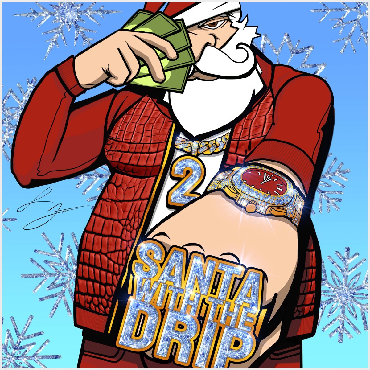 ‎Santa With the Drip 2 - Single - Album by LF3 - Apple Music