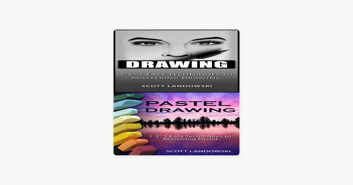 ‎Drawing & Pastel Drawing: 1-2-3 Easy Techniques to Mastering ...