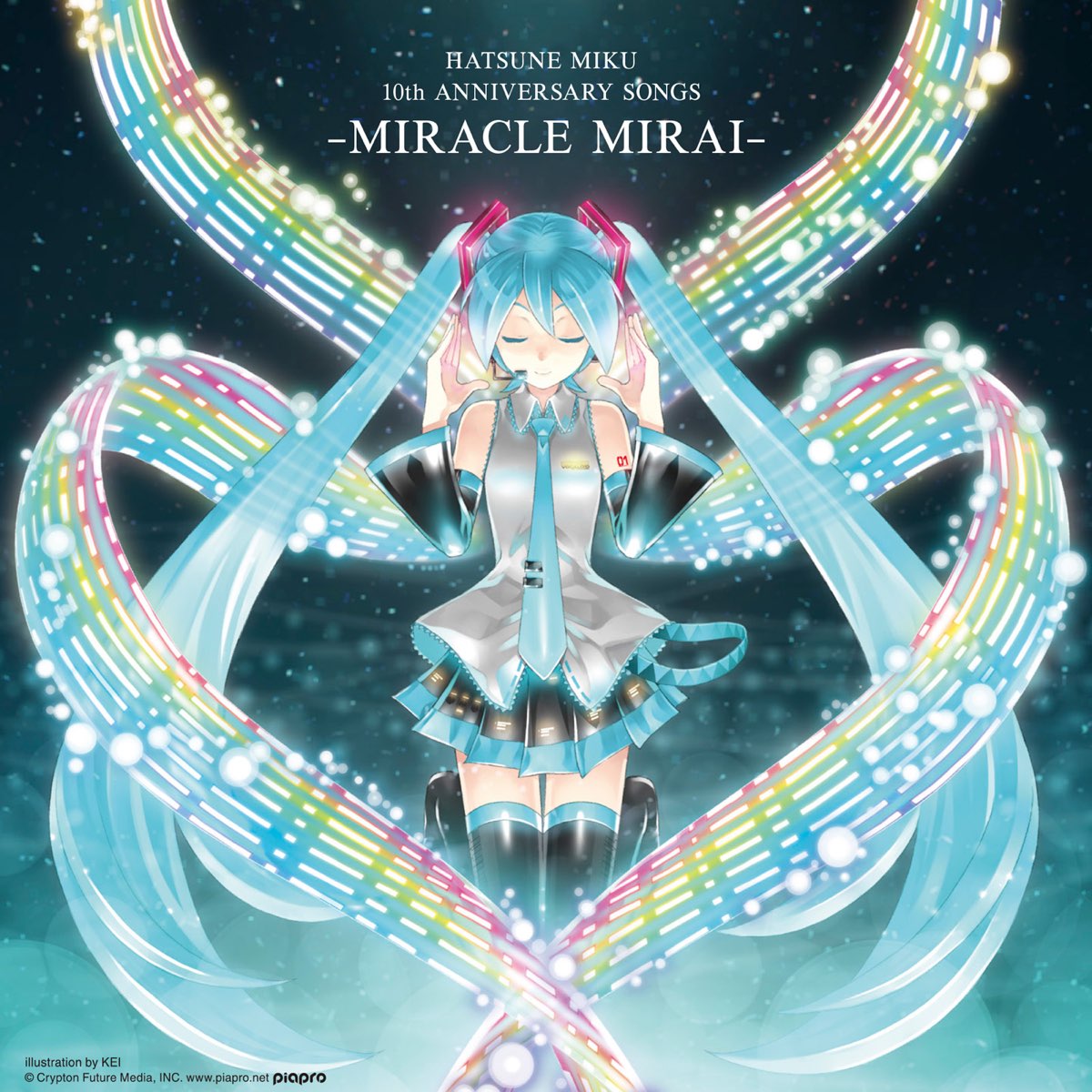 hatsune Miku 10th Anniversary Songs Miracle Mirai Album By Hatsune