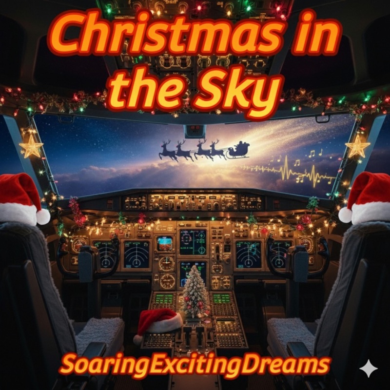 Christmas In The Sky (Santas Sleight Above) - SoaringExcitingDreams ...