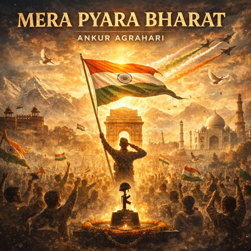 Mera Pyara Bharat - Ankur Agrahari: Song Lyrics, Music Videos & Concerts