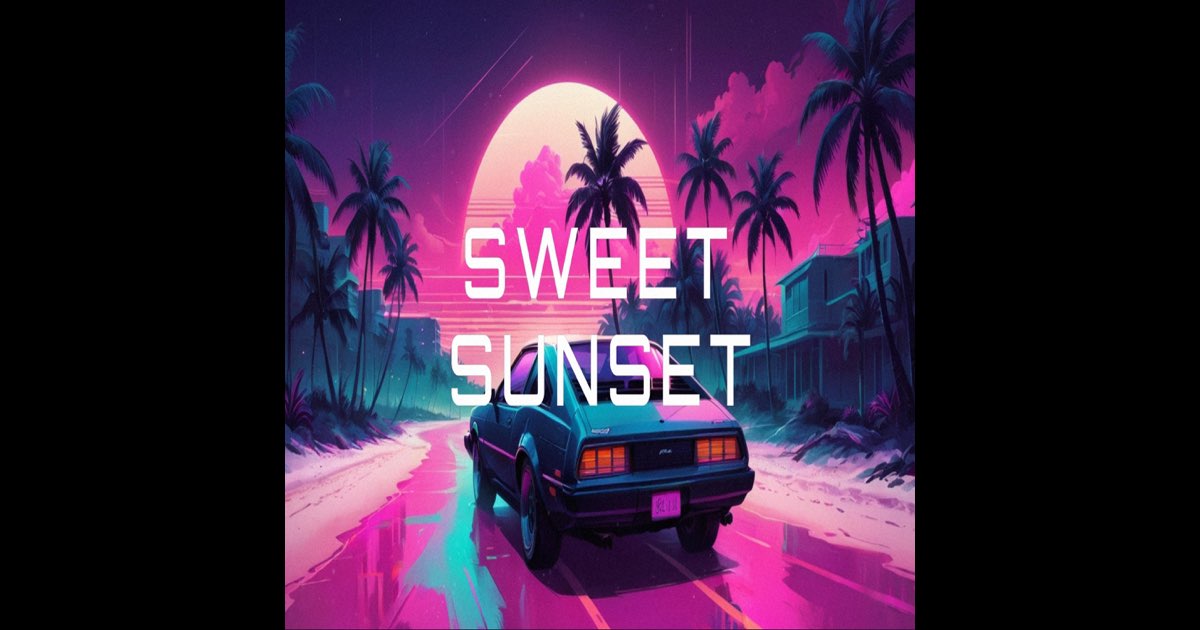 SWEET SUNSET 80s Synthwave Retro Electro Music Mix” álbum de Synth.J en ...