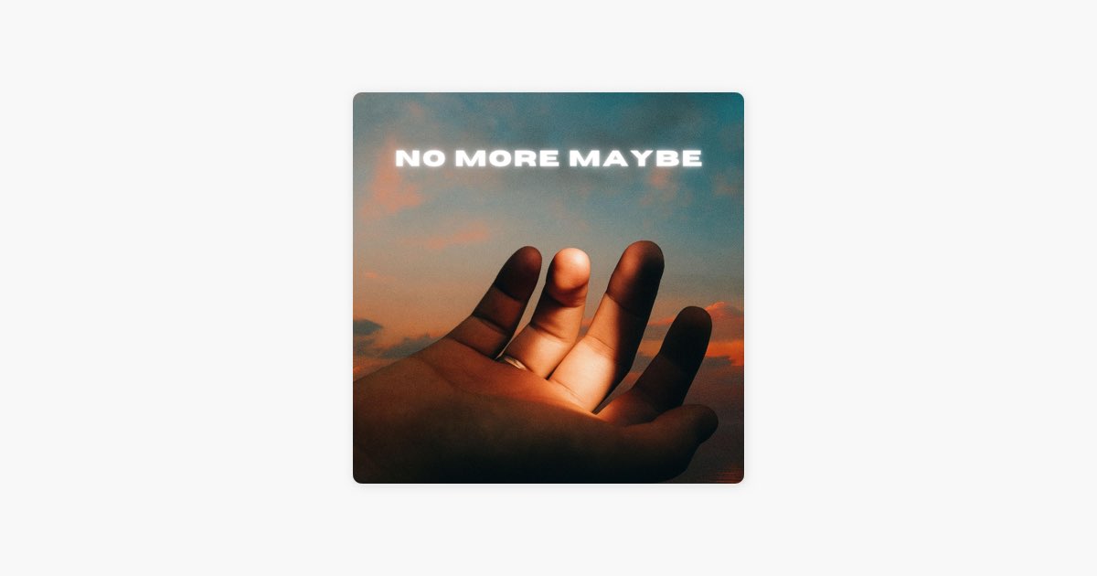 ‎NO MORE MAYBE - Single - Album by Manse - Apple Music