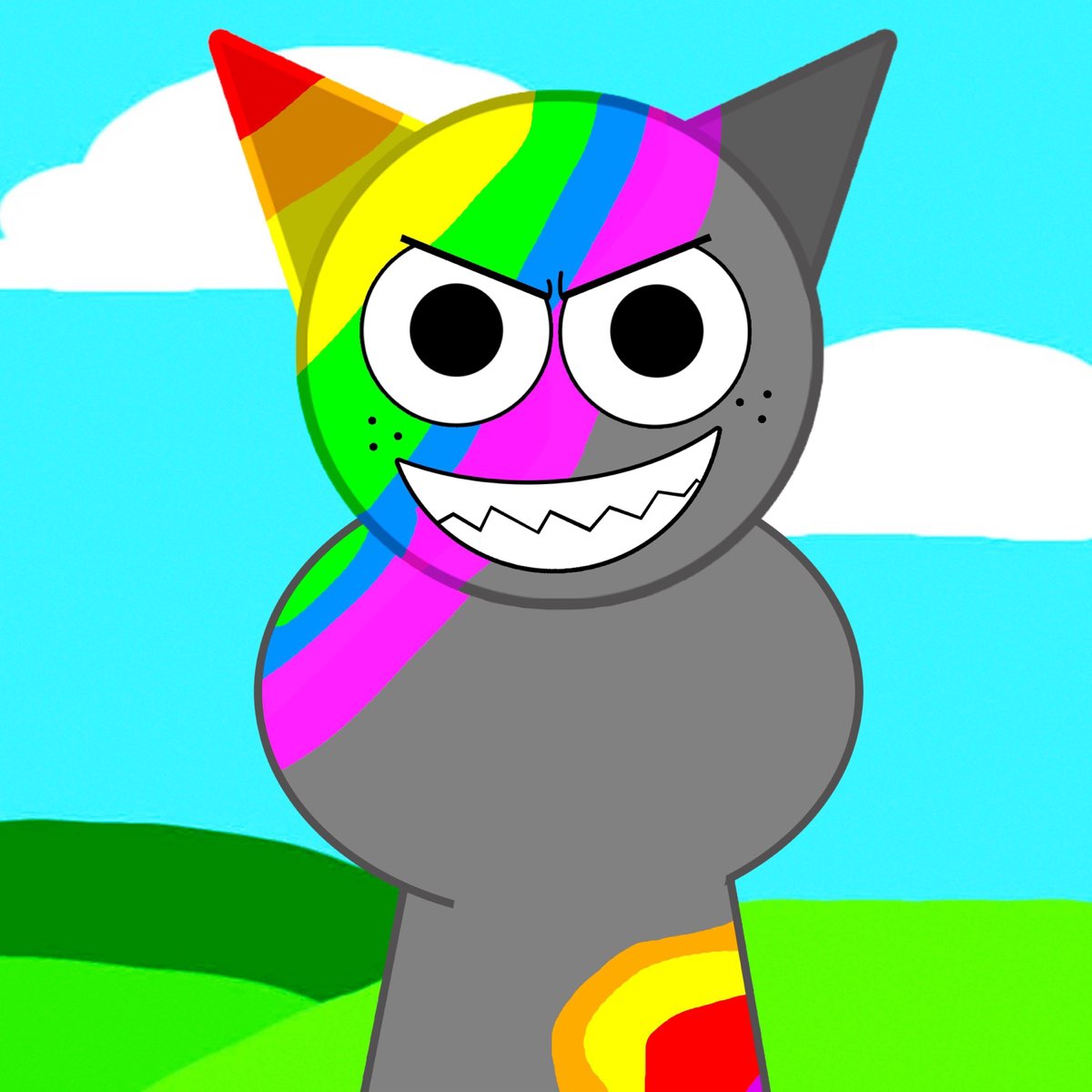 ‎Sprunki Rainbow GRAY (Incredibox Sprunki Song) - Single — álbum de Dj ...