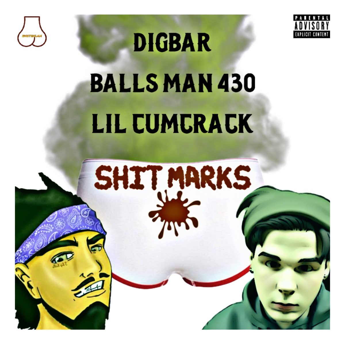 ‎SHIT MARKS (feat. Lil Cumcrack & DigBar) - Single - Album by Balls man ...
