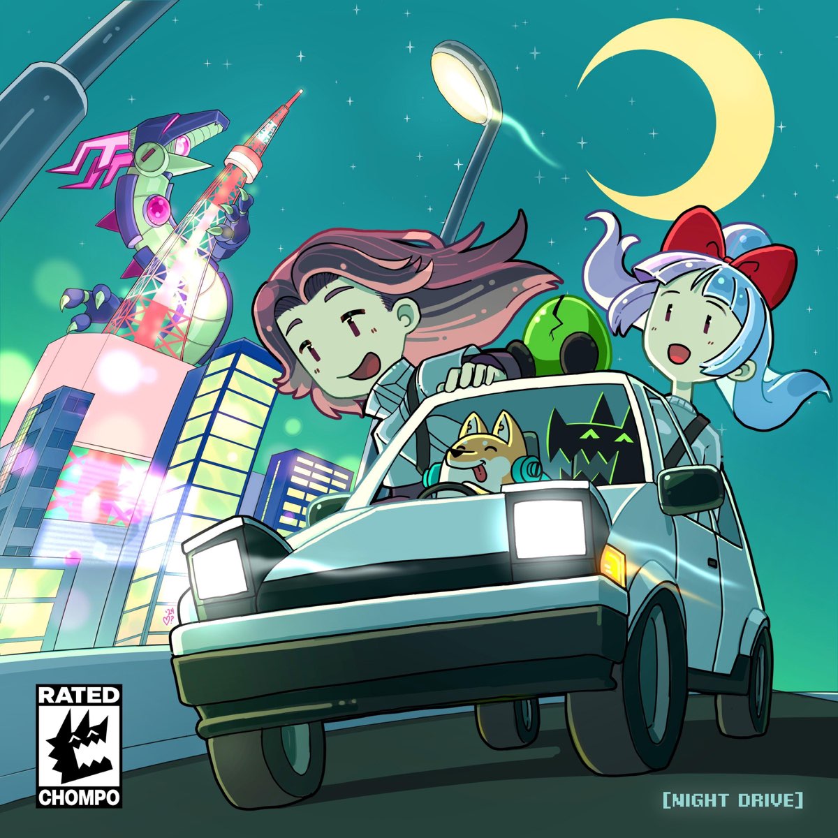 ‎Night Drive - Single - Album by Hyper Potions, MYLK & CHOMPO - Apple Music