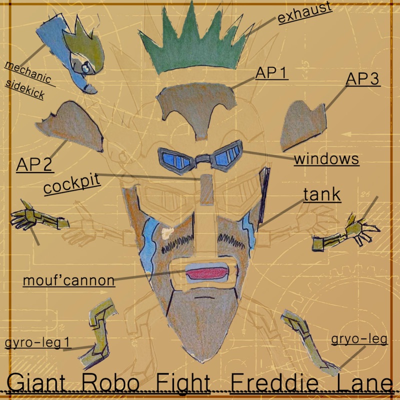 Giant Robo Fight - Freddie Lane: Song Lyrics, Music Videos & Concerts