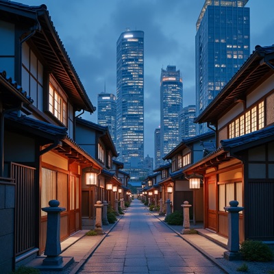 Traditional Japanese Folk Music with Shamisen and Koto in the ...