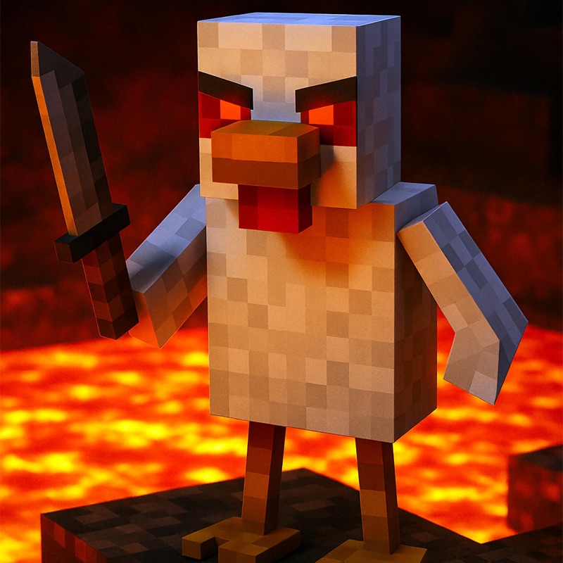 Lava Chicken Revenge (Minecraft Movie Song) - Croco Beat: Song Lyrics ...
