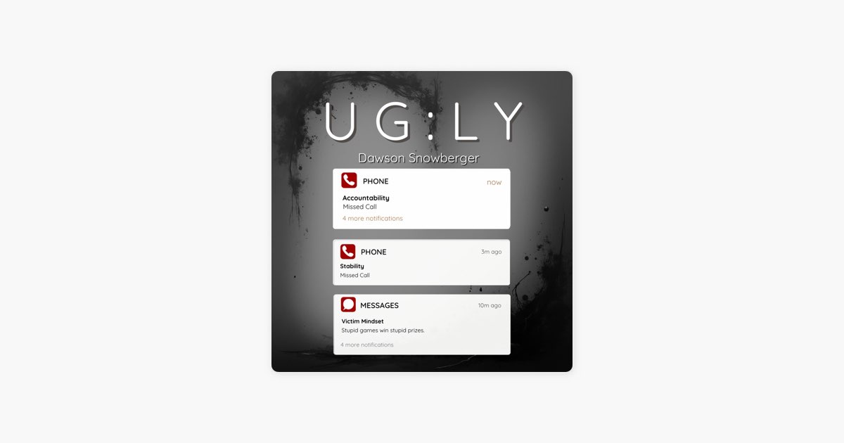 ‎Ugly - Song by Dawson Snowberger - Apple Music