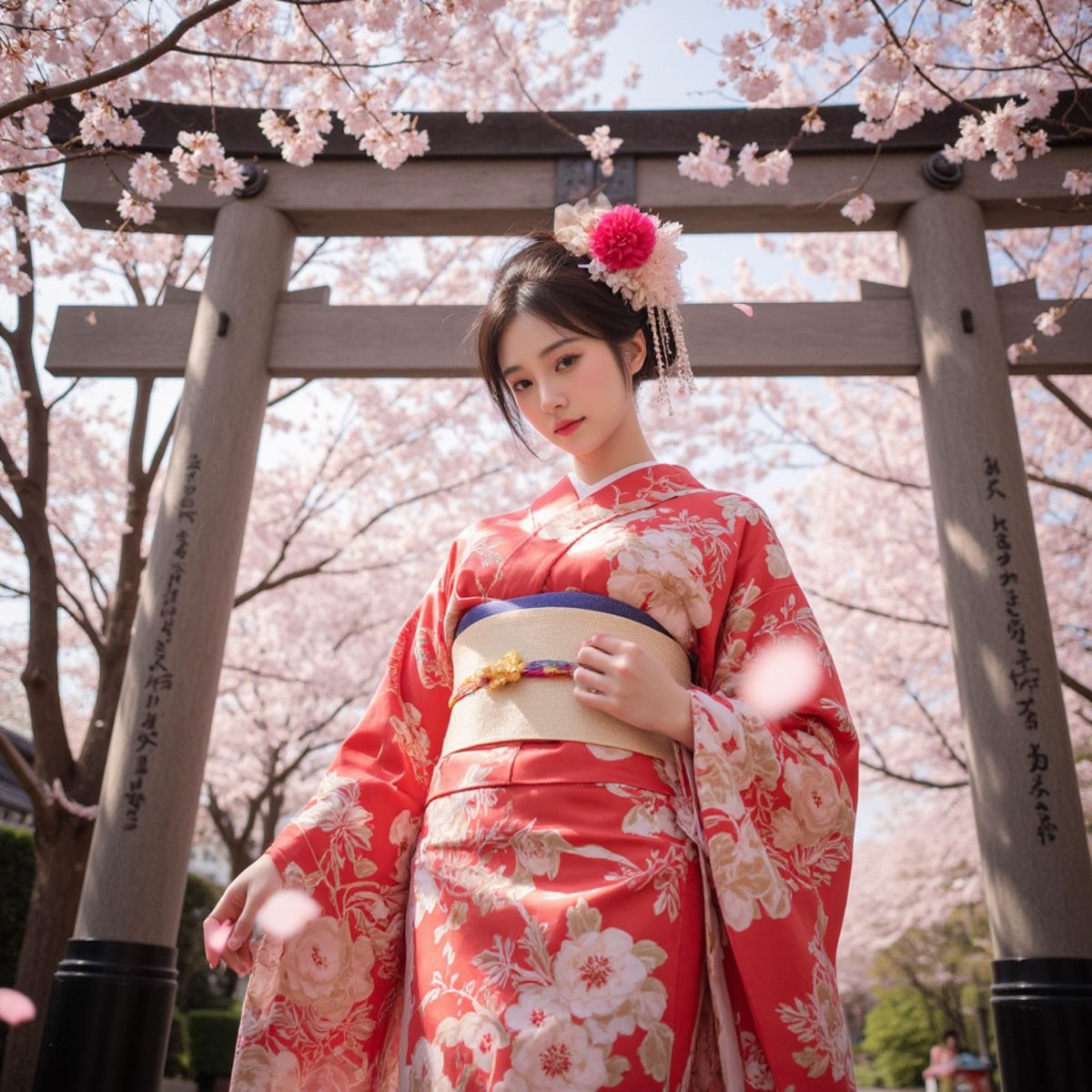 Walking in Japanese Parks. Traditional Japanese instrumental music with ...