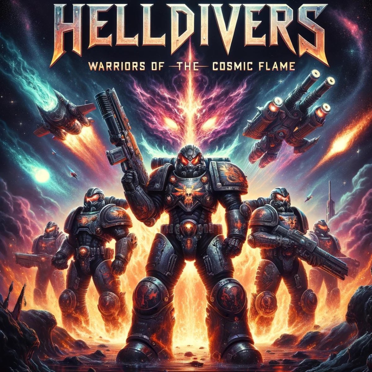 ‎Helldivers: Warriors of the Cosmic Flame - Single - MasterHelldiverのアルバム - Apple Music