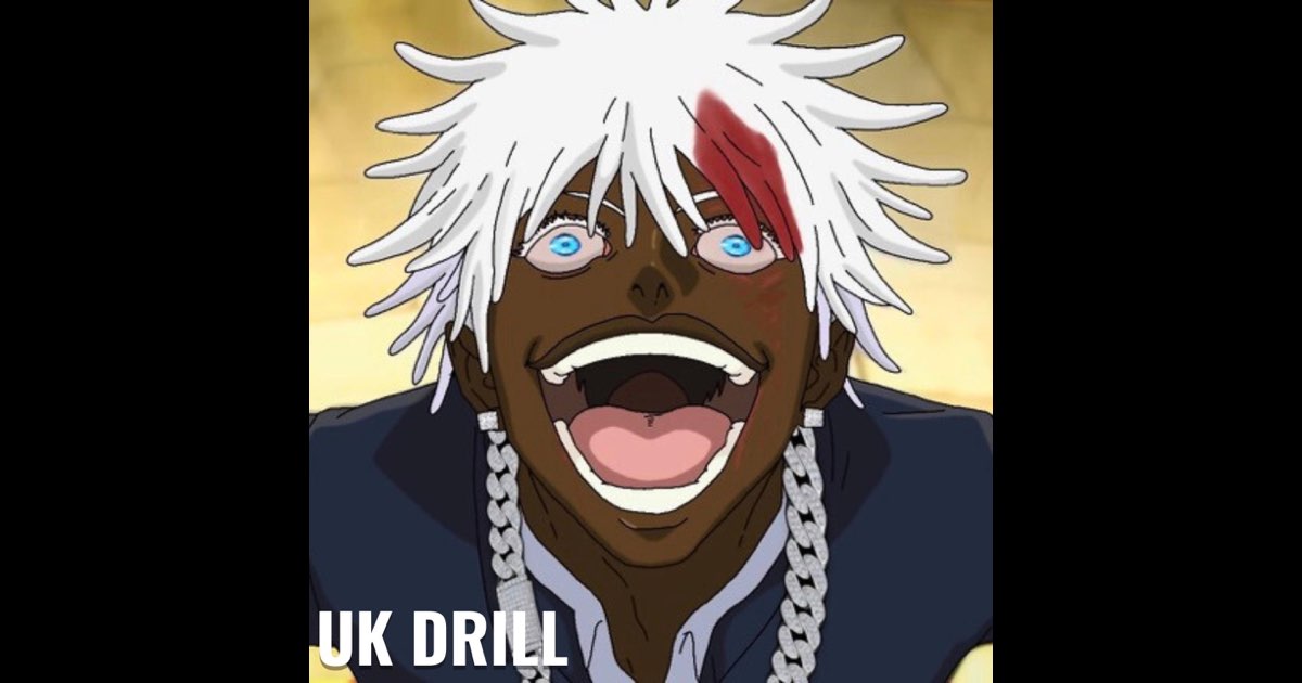 ‎Gojo Jersey UK Drill (Jujutsu Kaisen) [Toji and Sukuna Response Diss ...