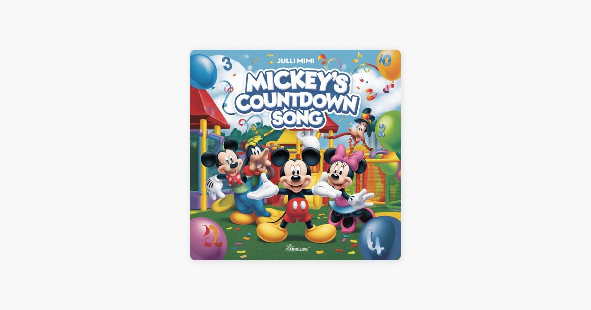 ‎Mickey’s Countdown Song – From Mickey Mouse Clubhouse - Song by Julli ...
