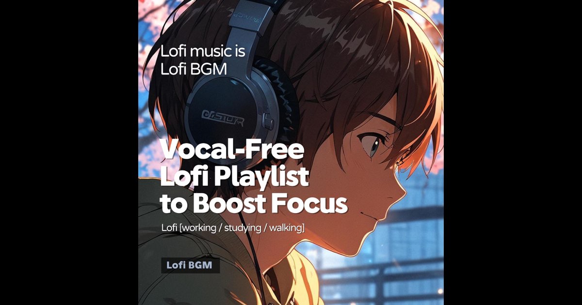 ‎Vocal-Free Lofi Playlist to Boost Focus (Lofi Study Music) - Album by Lofi BGM - Apple Music