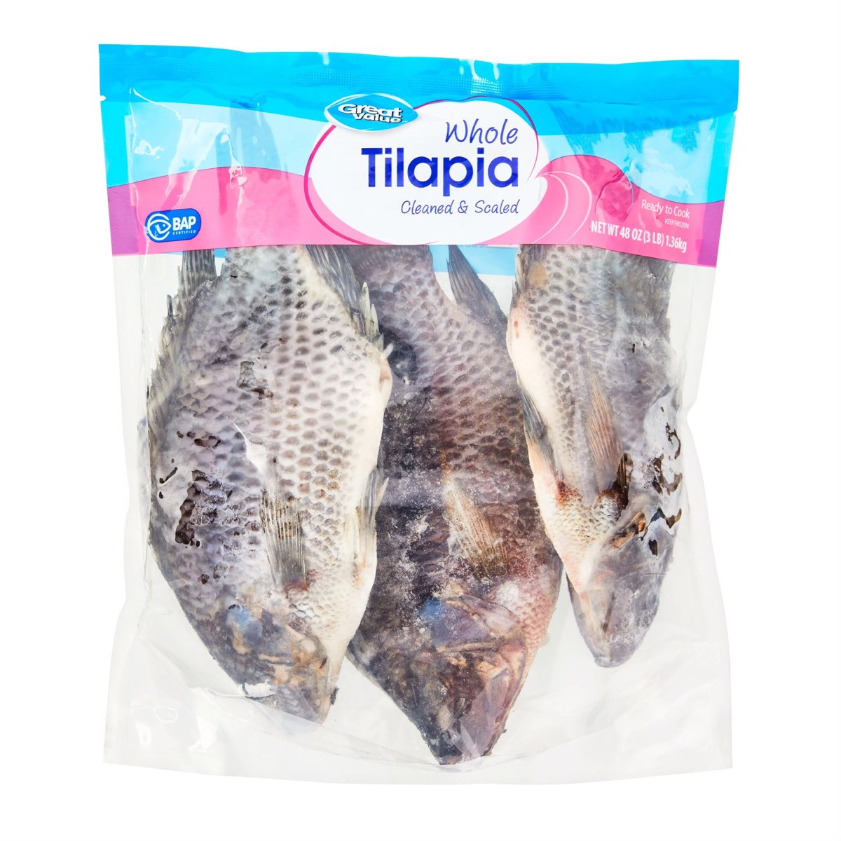 ‎Great Value Whole Tilapia, 3 lb (Frozen) - Album by Lost At Sea ...