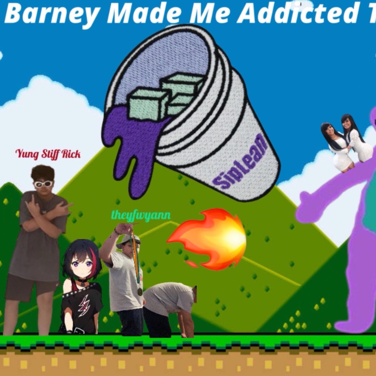 ‎Barney made me addicted to lean - Album by Theyfwyann - Apple Music