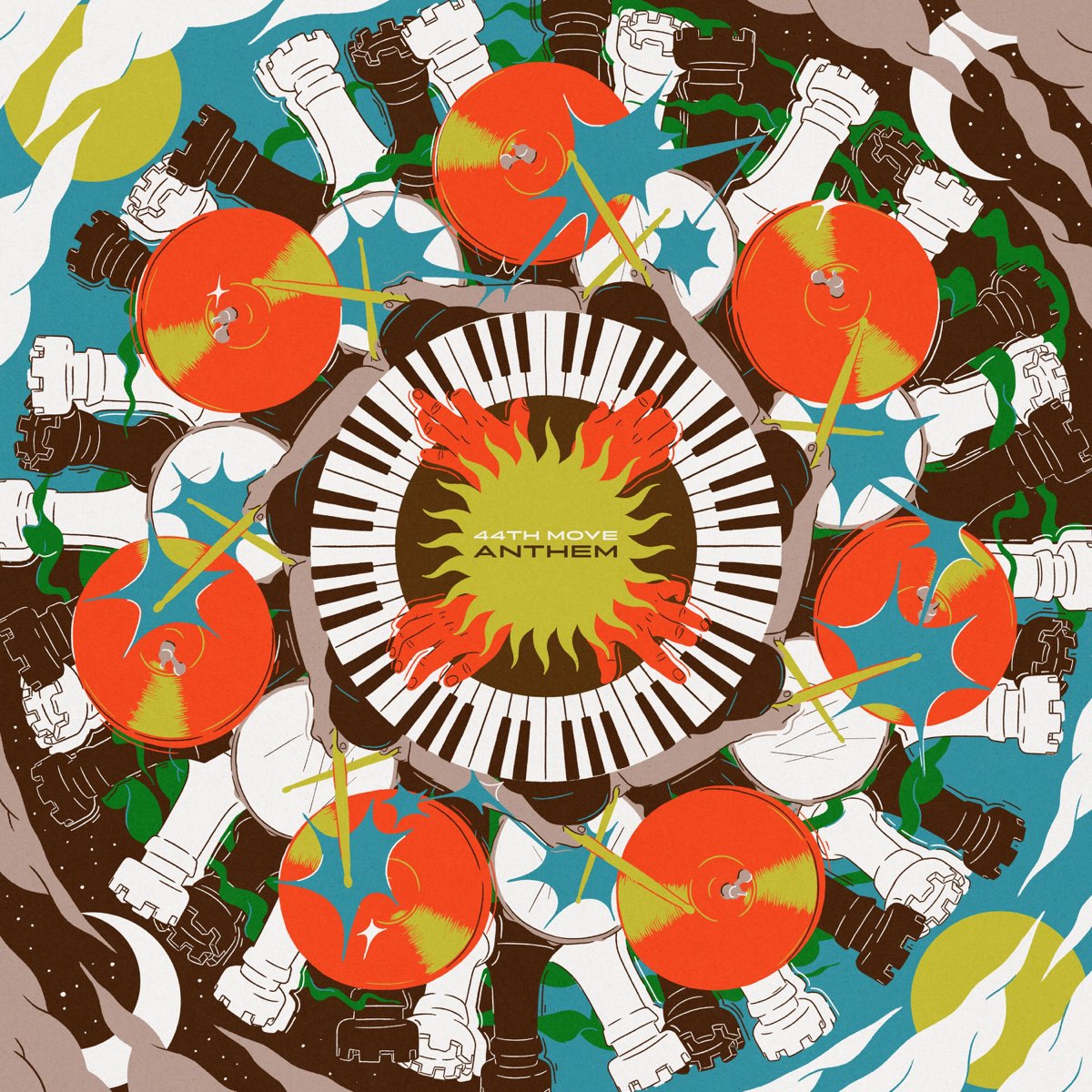 ‎Anthem - Album by 44th Move, Alfa Mist & Richard Spaven - Apple Music