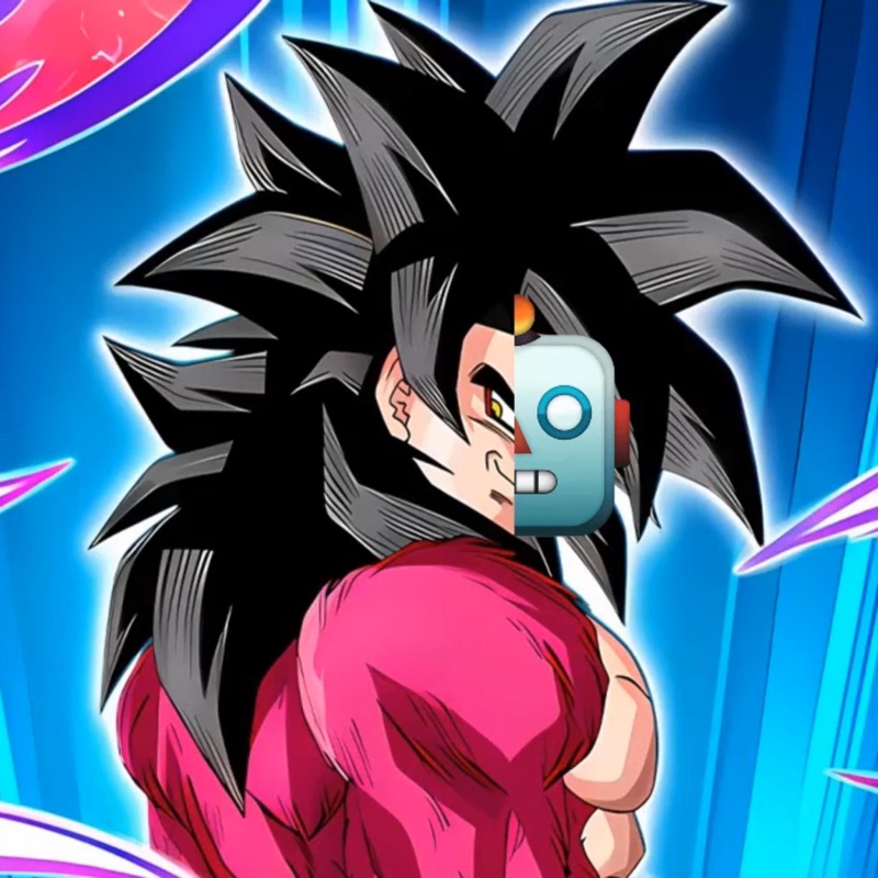 INT LR Goku SSJ4 Standby Dokkan Battle (Extended by AI) - Miguelele ...