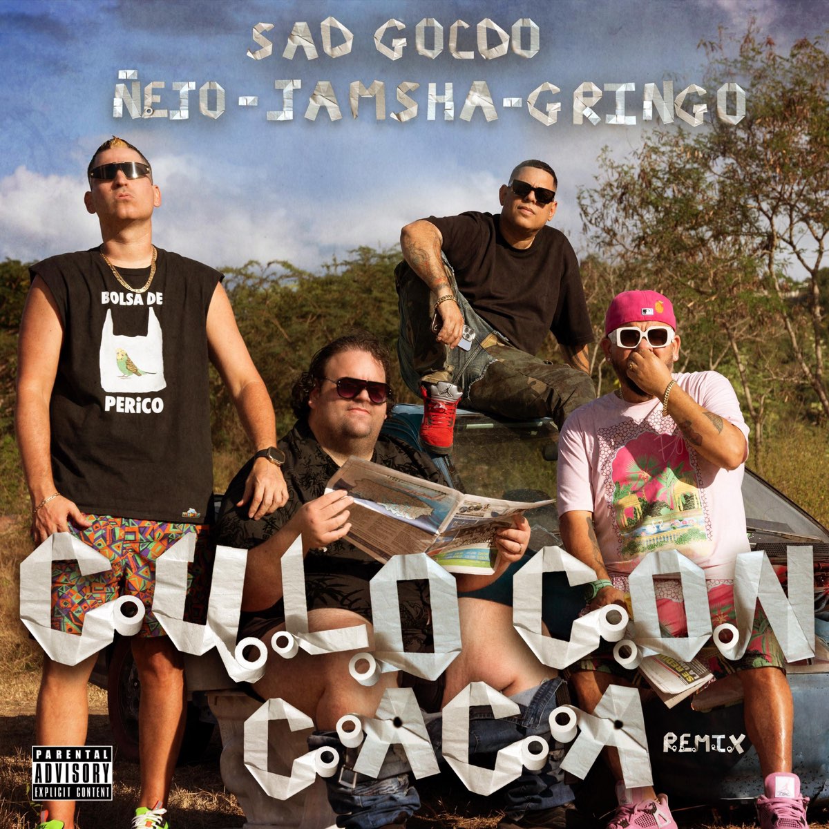 ‎Culo Con Caca (feat. Ñejo, Jamsha & Gringo) [Official Remix] - Single ...