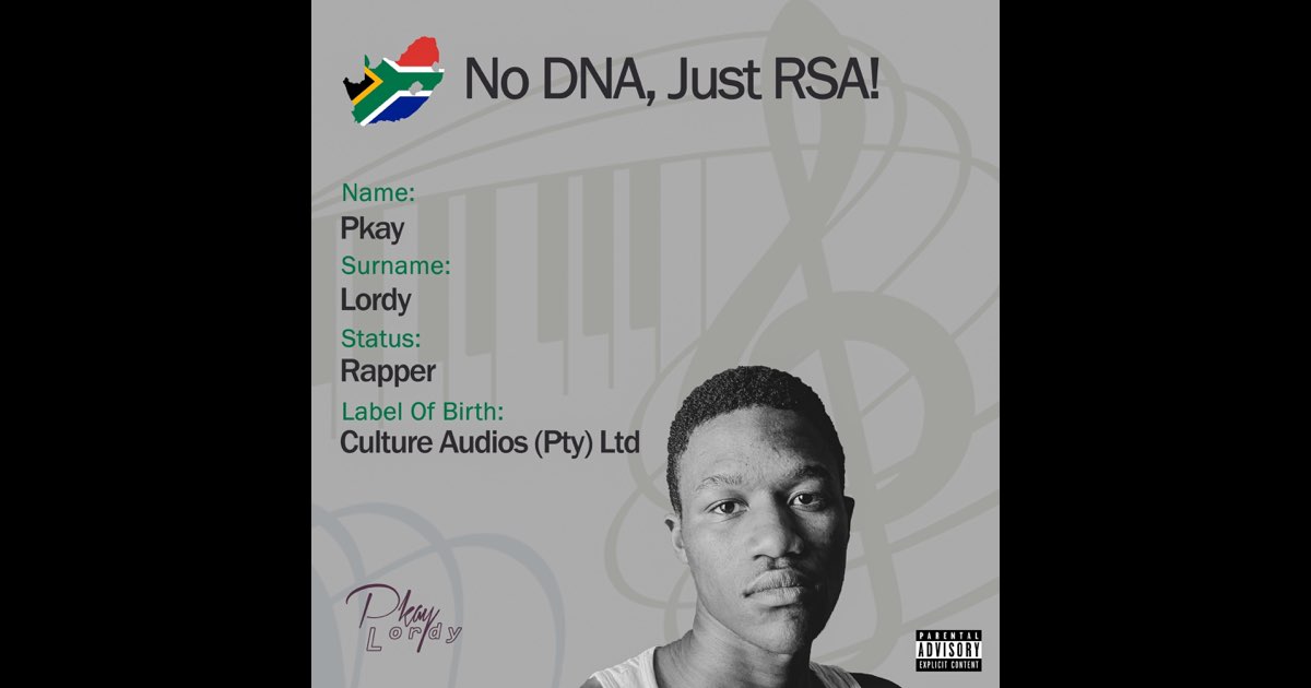 ‎No DNA, Just RSA! - Album by Pkay Lordy - Apple Music