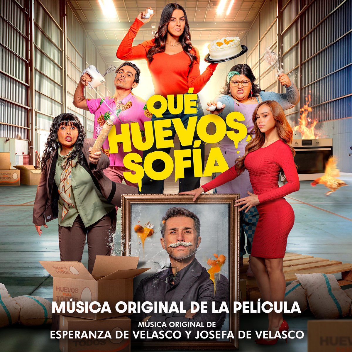 ‎QUÉ HUEVOS SOFÍA, Vol.1 (Original Motion Picture Soundtrack) - Album by Josefa & Esperanza ...