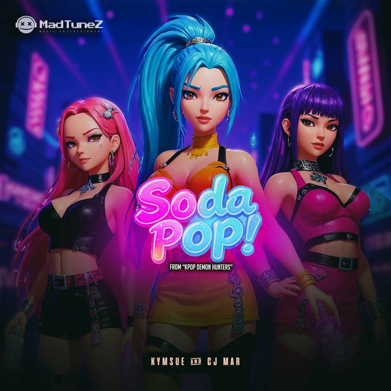 Soda Pop (From "Kpop Demon Hunters") [Sped Up] - Music Video by Kymsue ...