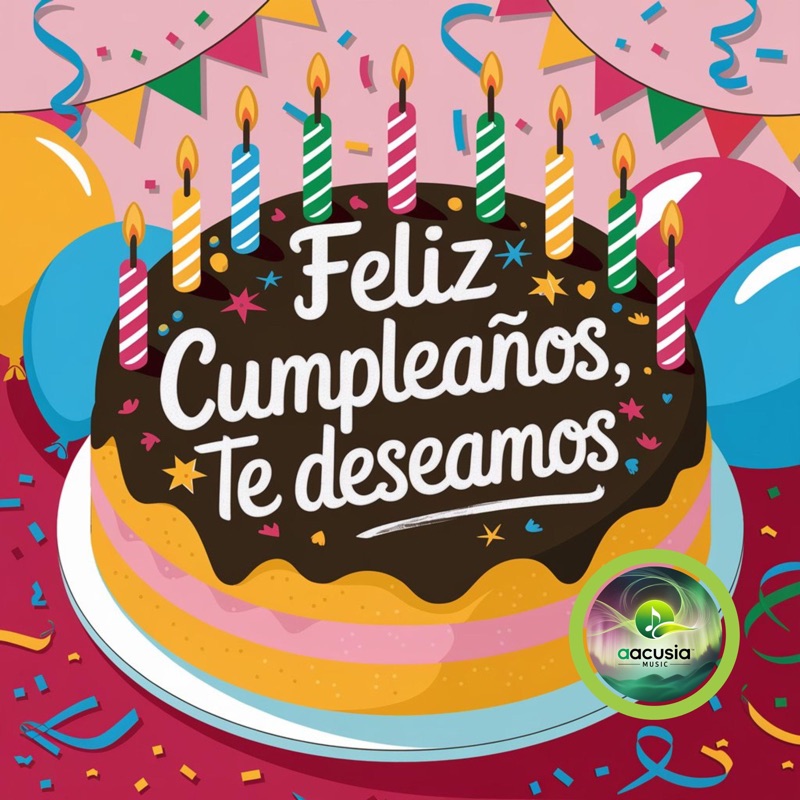 Feliz cumpleaños TE DESEAMOS!, AACUSIA MUSIC - AACUSIA MUSIC: Song ...